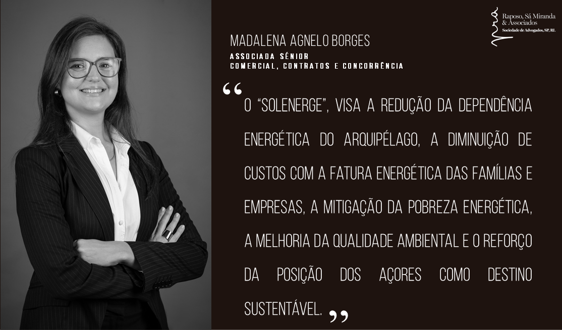 Regulamentação do “SOLENERGE” - PRA - Raposo, Sá Miranda & Associados